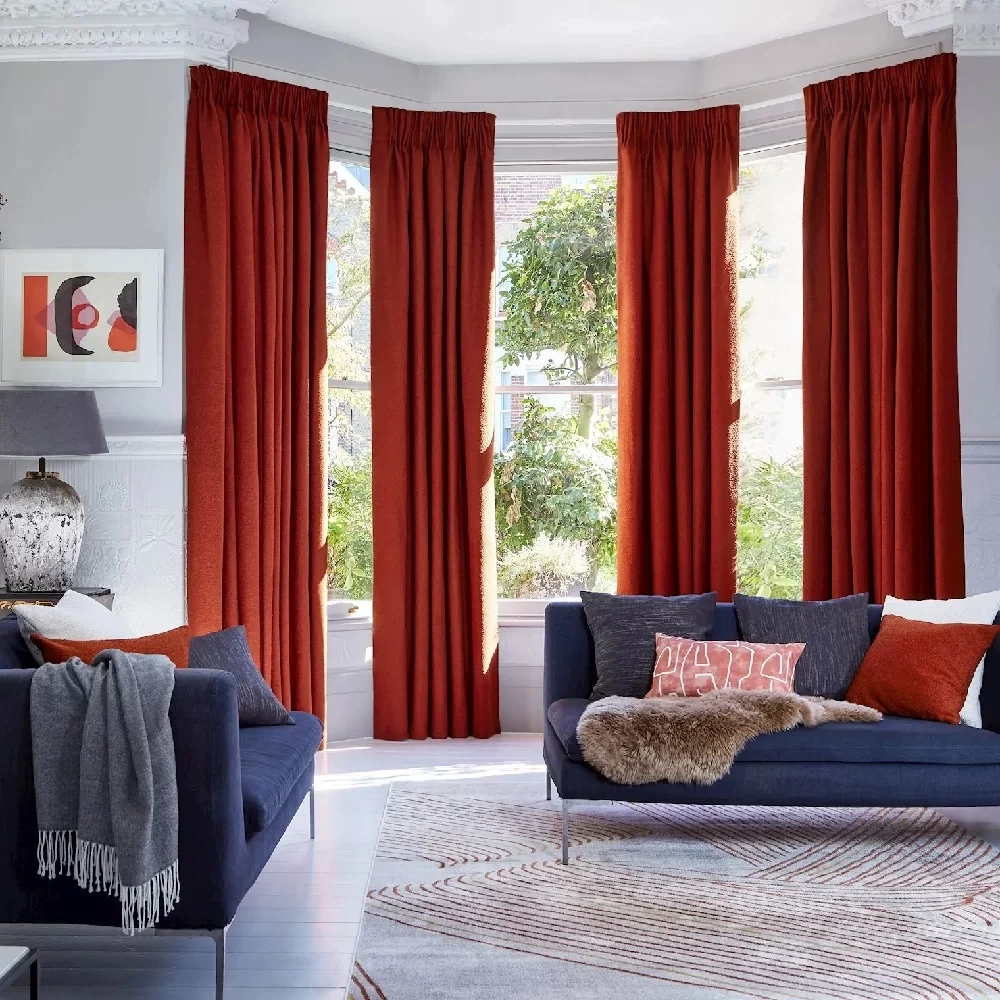 Buy Best Quality Red Curtains in Dubai & Abu Dhabi - Shop Now!